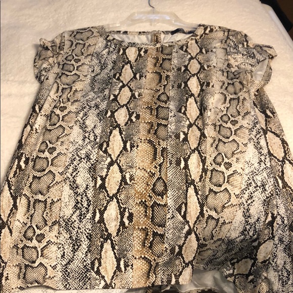 coin 1804 | Tops | Snake Skin Top | Poshmark